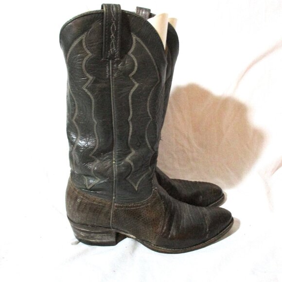 J. Chisholm | Shoes | J Chisolm Leather Western Cowboy Rocker Riding ...
